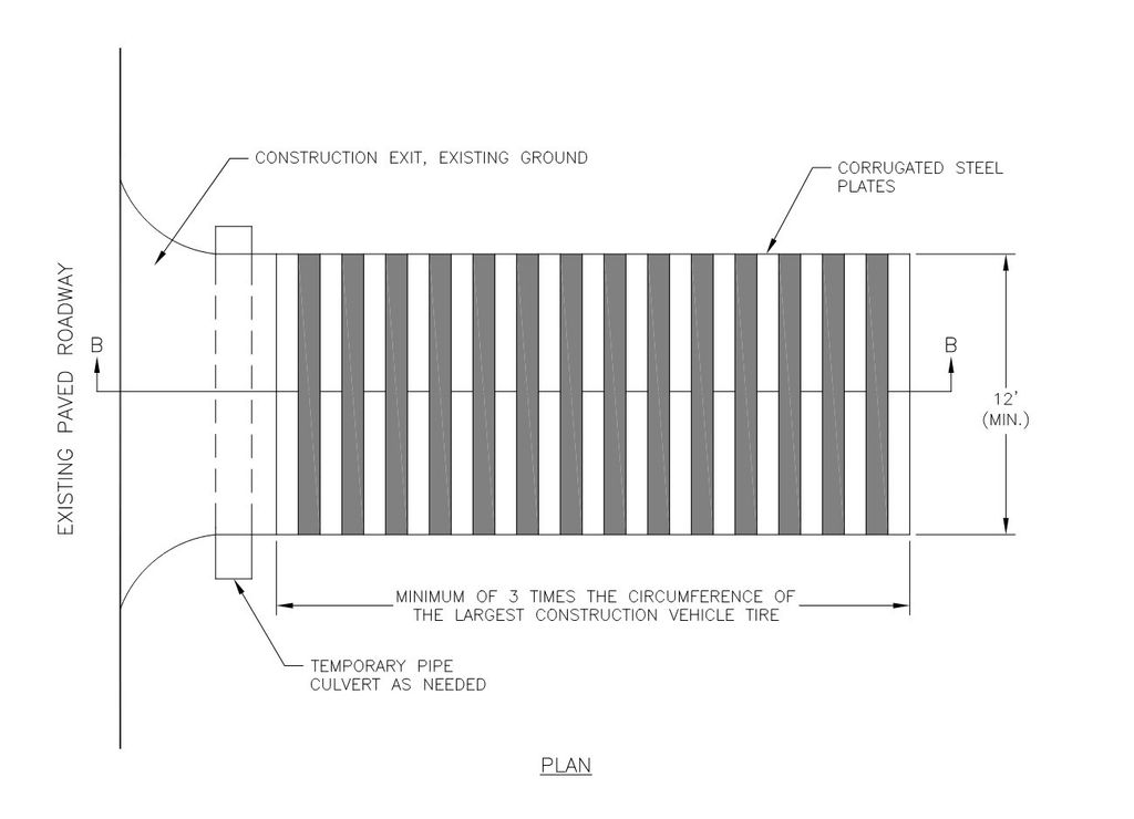 Alaska Stabilized Construction Exit – Track Out BMP | FODS | FODS ...
