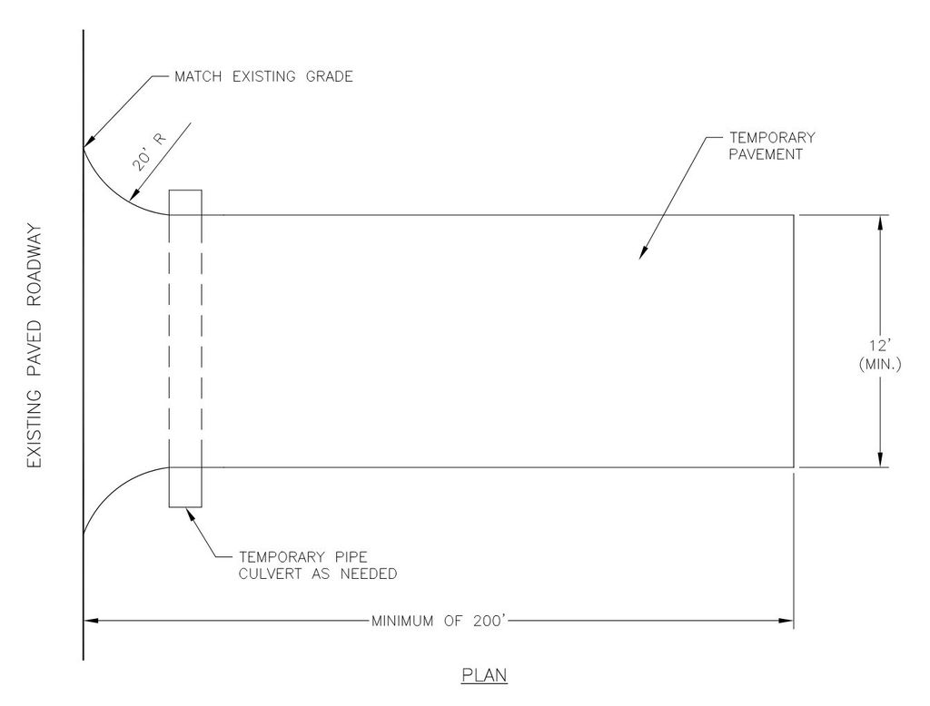 Alaska Stabilized Construction Exit – Track Out BMP | FODS | FODS ...