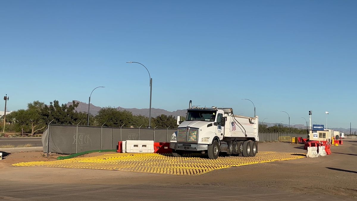 Arizona Stabilized Construction Entrance/Exit | FODS BMP
