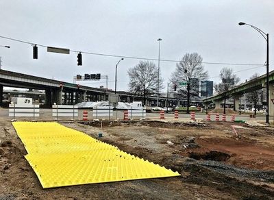 Composite Rumble Pads Construction Entrance | FODS Trackout Control System