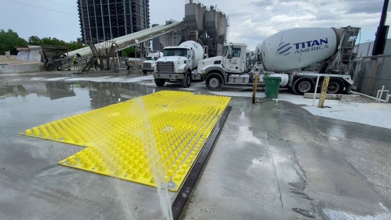 Titan American Deploys FODS to Control Cement Dust | FODS Trackout ...