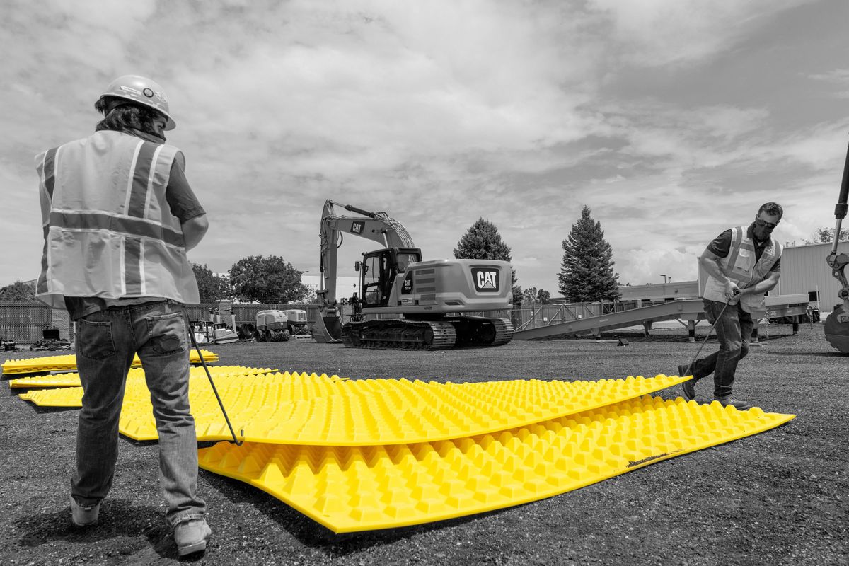 FODS Trackout Control Mats - Reusable Construction Entrance | FODS ...
