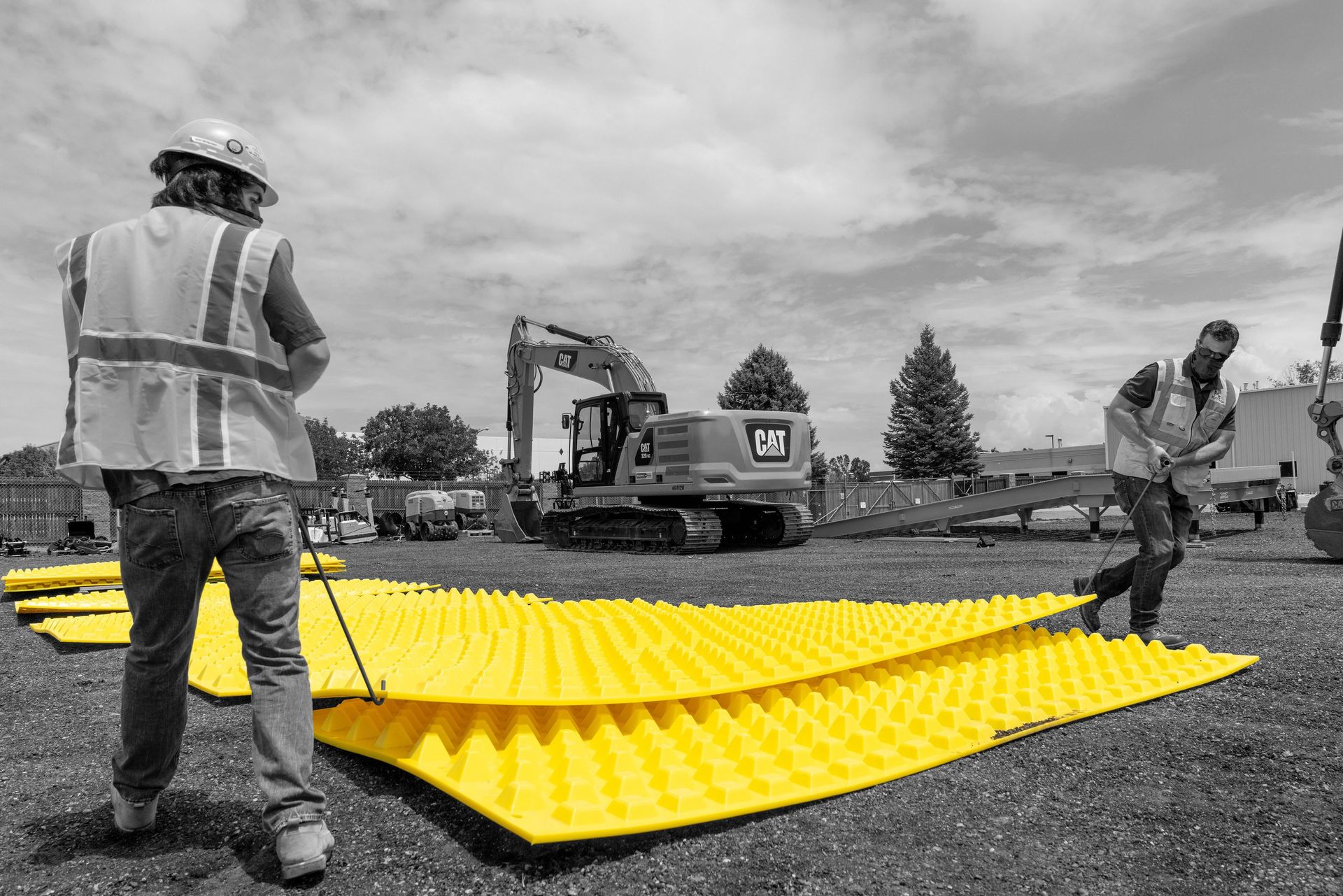 FODS Trackout Control Mats - Reusable Construction Entrance | FODS ...