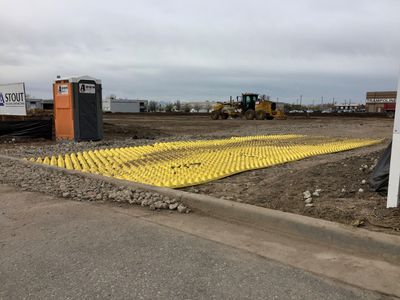 Utah Construction Entrances | FODS Trackout Control Mats
