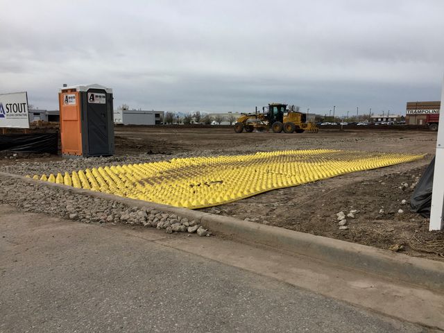 Utah Construction Entrances | FODS Trackout Control Mats